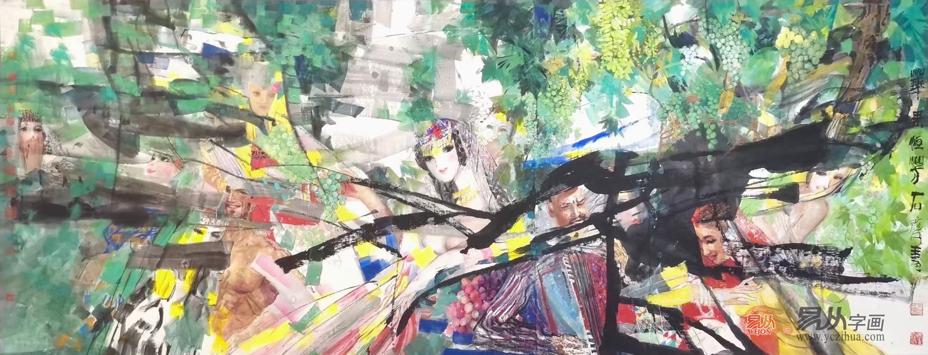 Appreciation of the Hand-painted Figure Paintings of Contemporary ...