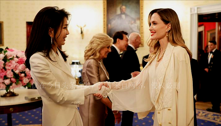 During her visit to the United States, South Korea's first lady finally ...