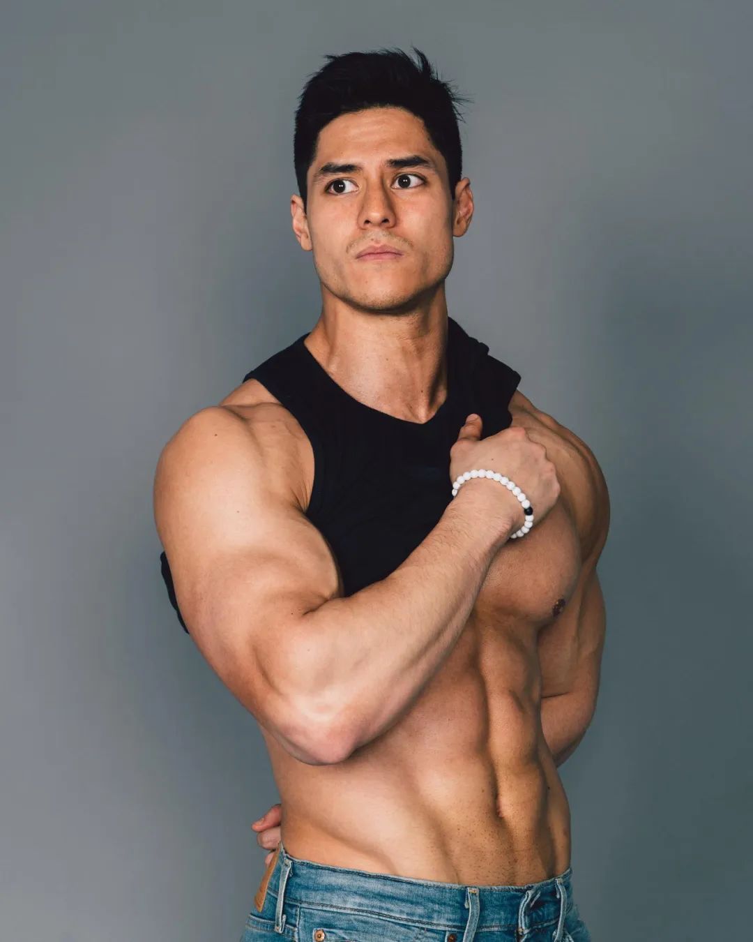 Alex Wach, a mixed-race fitness male model, would rather die on the ...