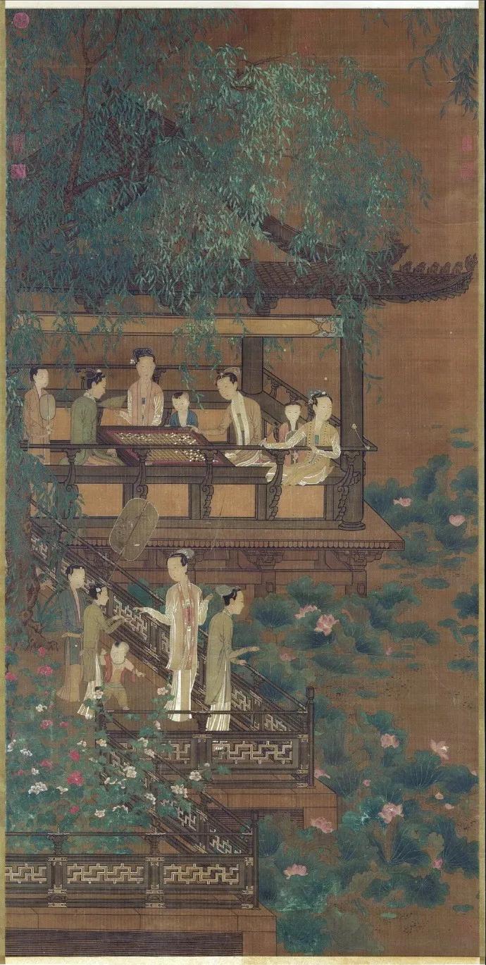 Appreciation of Zhou Wenju's paintings - iMedia