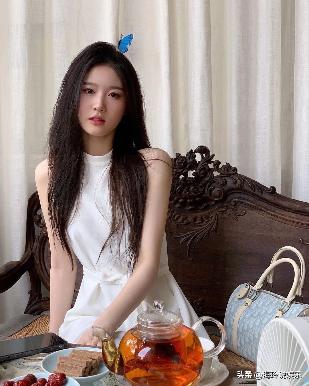 Domestic Internet celebrity Lin Zhen, looks like Liu Yifei's ...