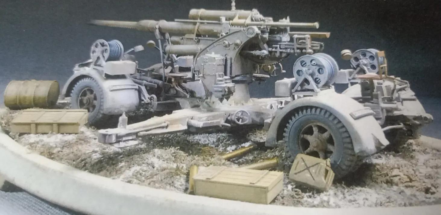 88mm gun of Bastogne, Germany during World War II - iNEWS