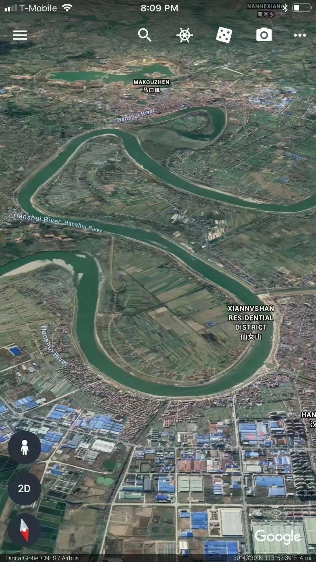 The beautiful Hanchuan and the Hanjiang River make the dragon in the ...