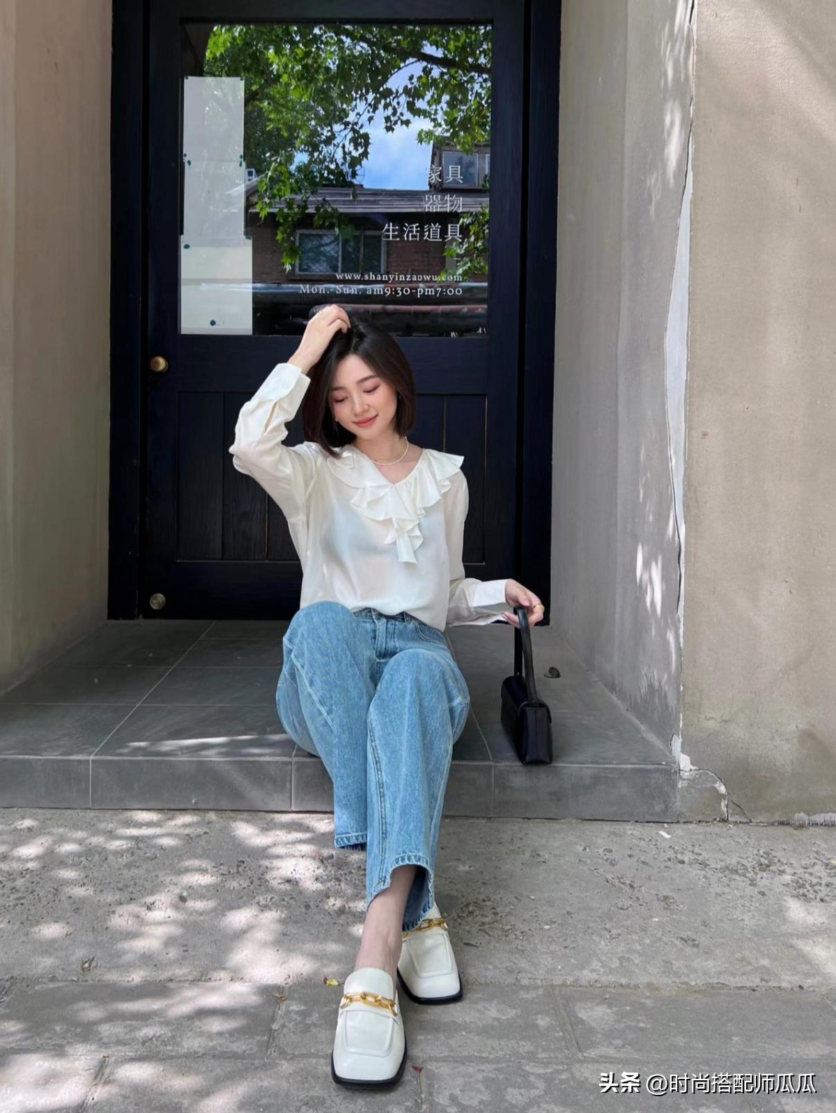 "Lazy shoes" are a must for spring and summer! It looks great with ...