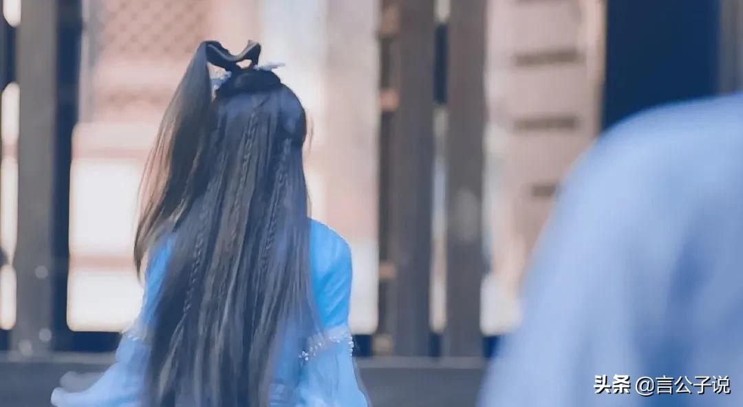 7 actresses comb "single ponytail" in ancient costumes, Yang Mi is ...