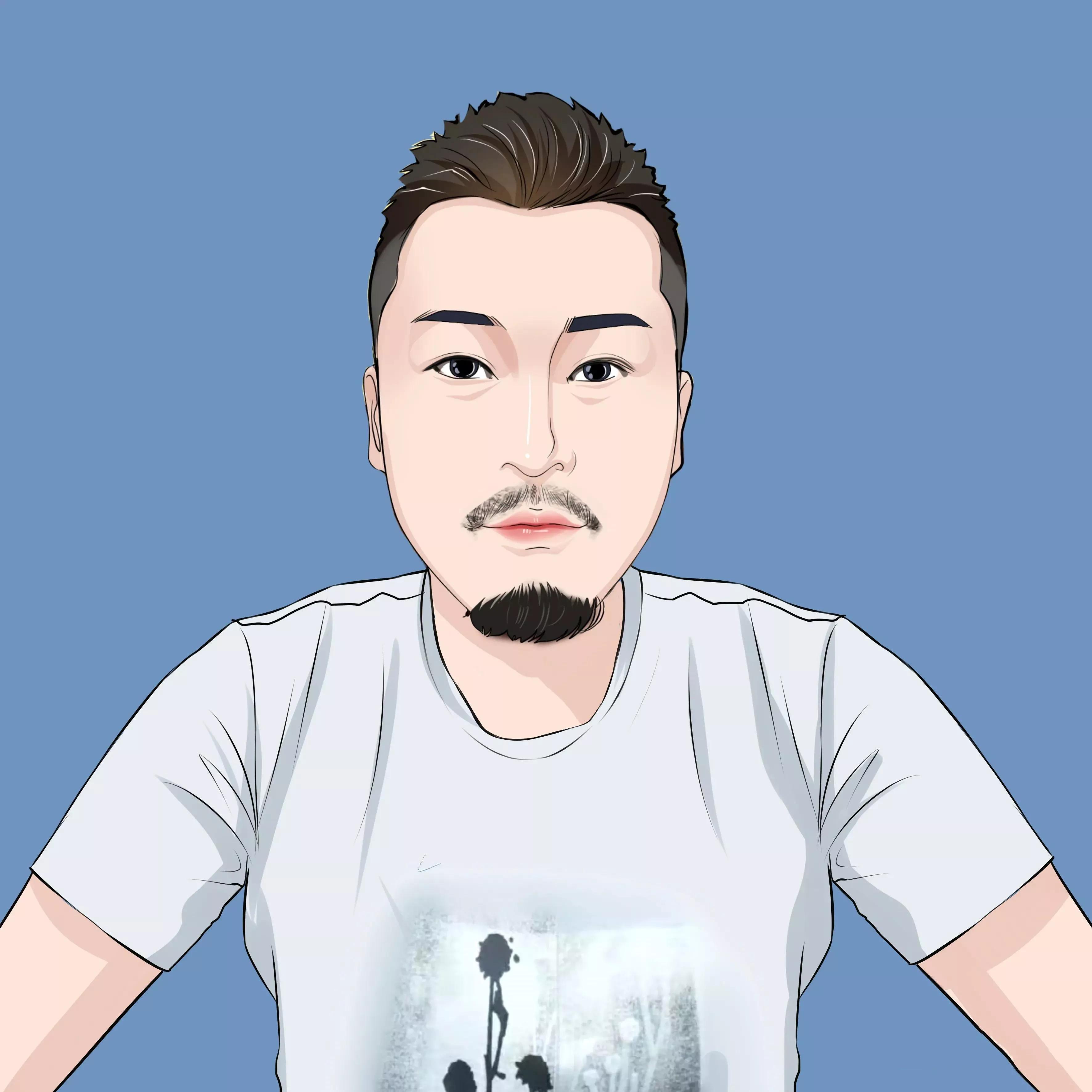 Change the avatar, the hand-painted three-dimensional anime character ...