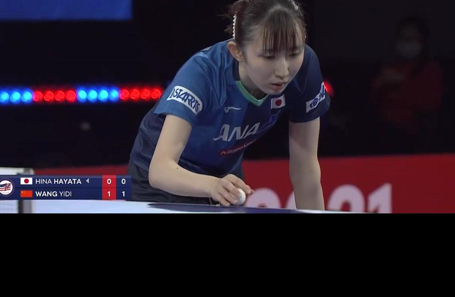 Wang Yidi blasted Hina Hayada, and the opponent nodded directly. - iNEWS