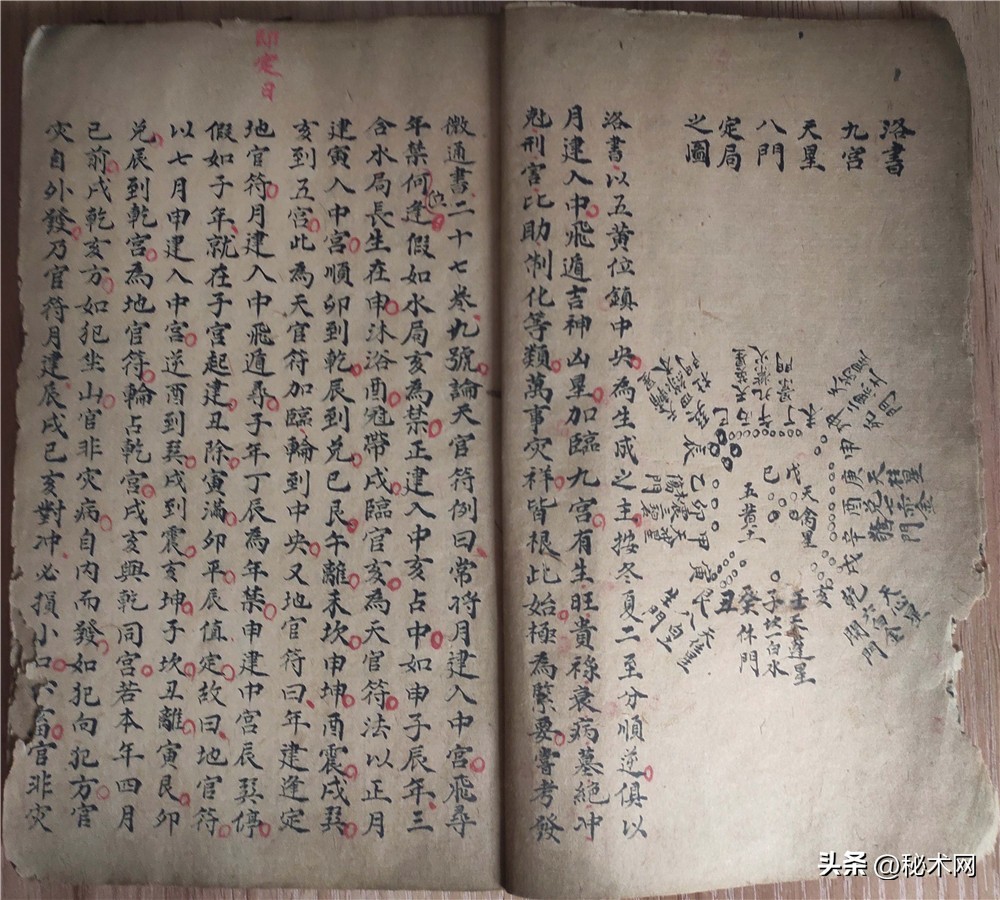 "Secrets of Geography Hanging Palace of Wuweizi" Manuscript in the 3rd ...