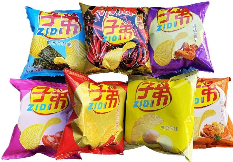 Three fresh-cut potato chips from Yunnan-Guizhou Plateau, which one is ...