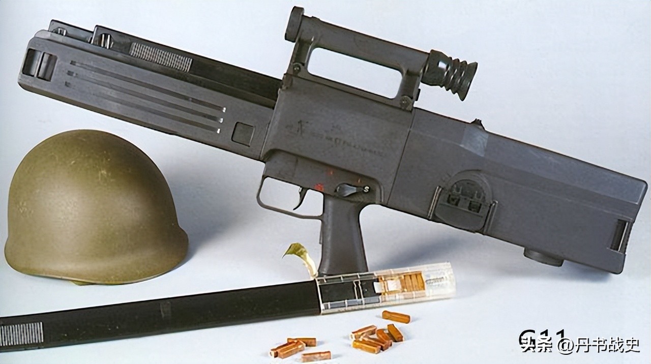 Belgian VBR CAR, little known caseless assault rifle - iNEWS