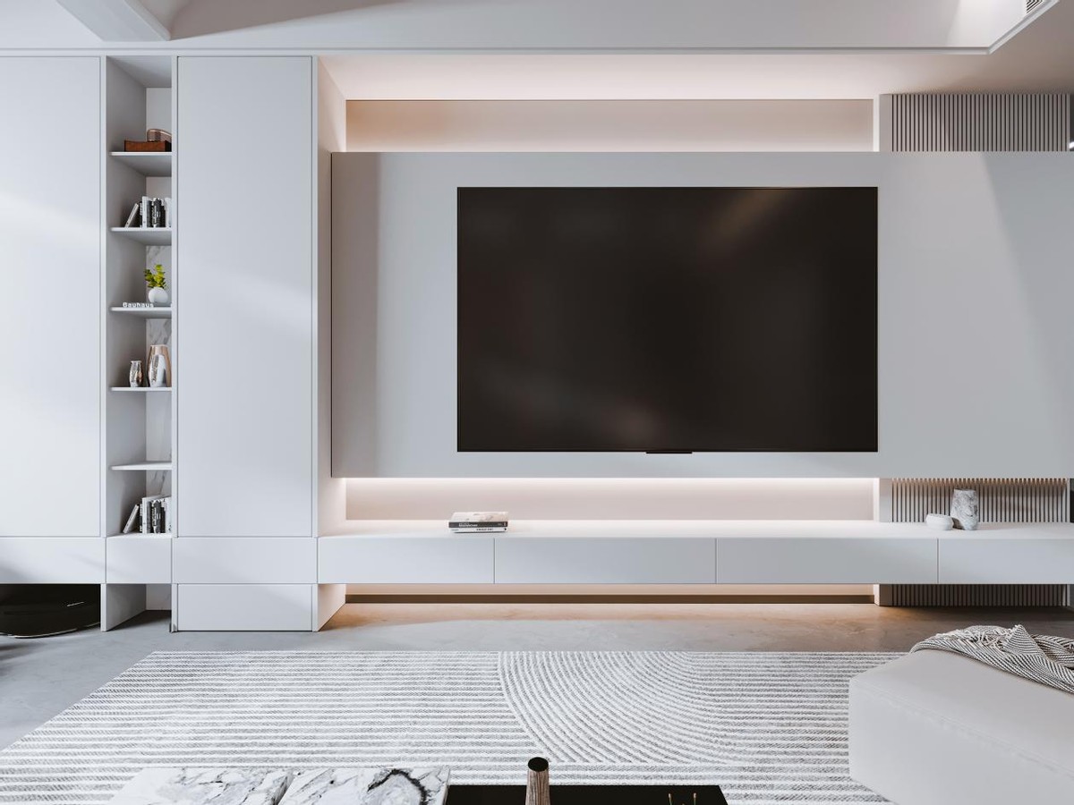 113㎡ modern style, simple and stylish urban home design - iMedia