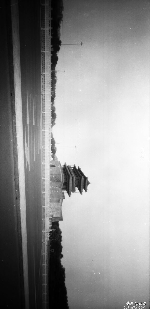 Pinhole Film Photography "Evening at Yongdingmen" Pinhole Lens Samples ...