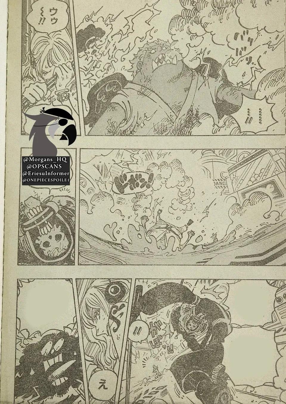 One Piece Chapter 1077 Information: Explosion, Nami was attacked by ...
