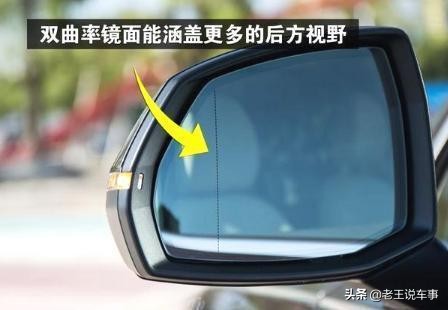 Why do many cars have a dotted line on the rearview mirror?what is the ...