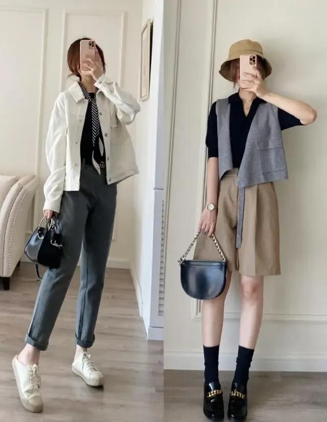 Ordinary office workers wear simple and elegant styles, which are worth ...