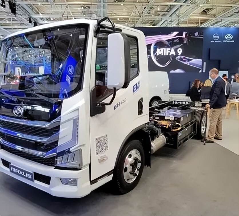 SAIC's light truck pure electric products are shining, Hannover EU ...