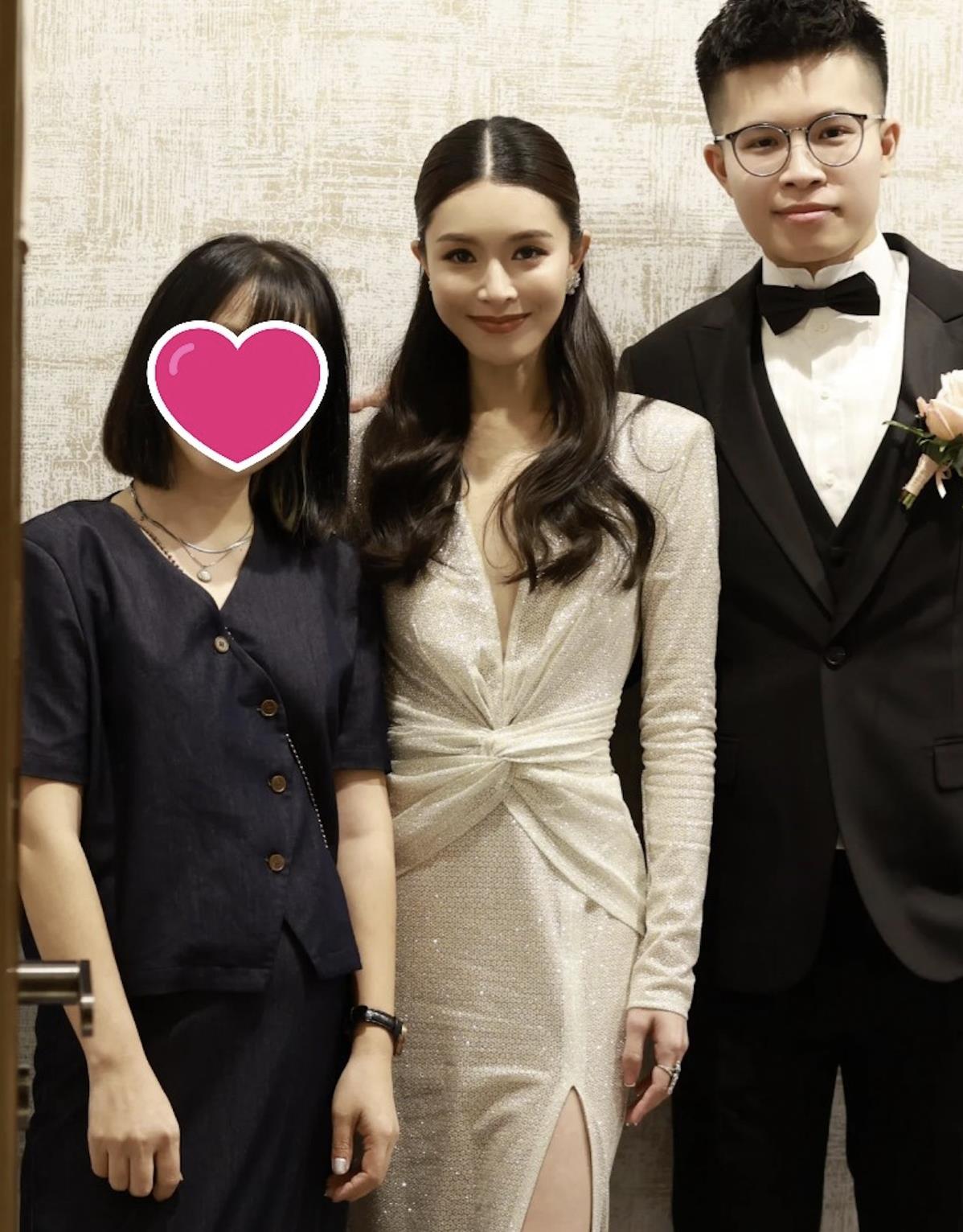 Janice Man attended her brother's wedding banquet. She dressed low-key ...