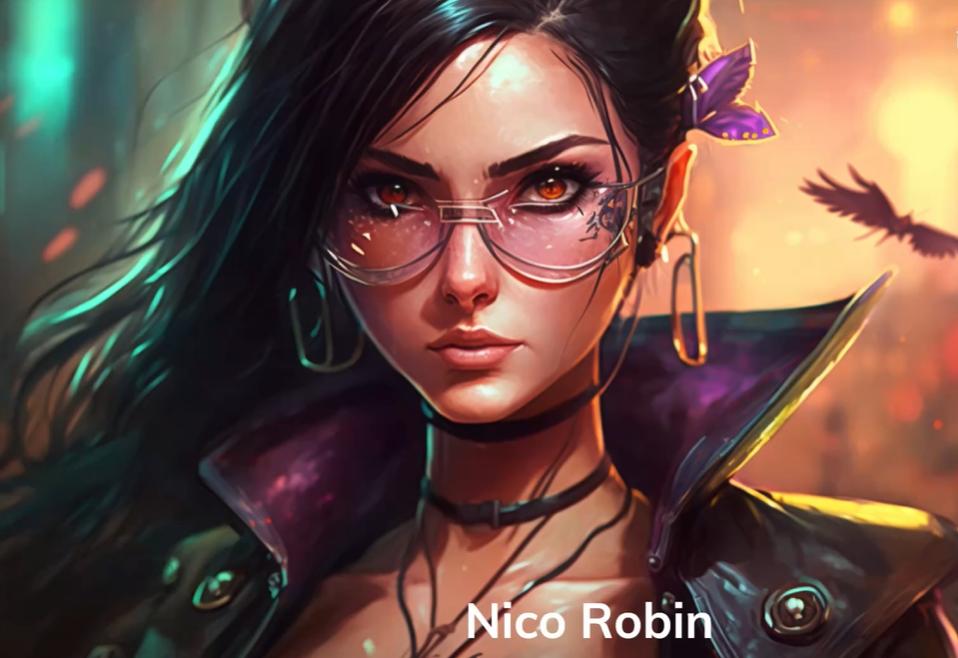 The characters in "One Piece" are turned into AI cyberpunk, do you ...