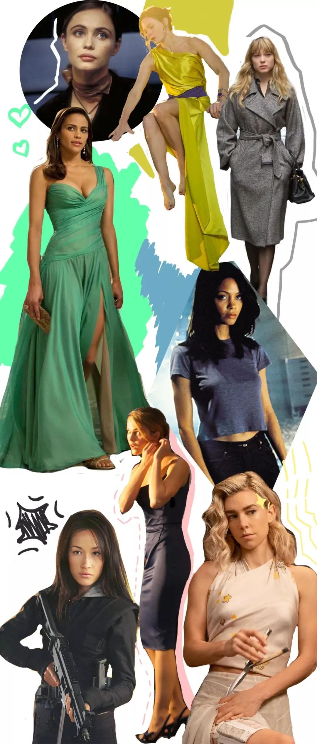 The "Top 10 Spy Girls" in film history are all so beautiful that they ...