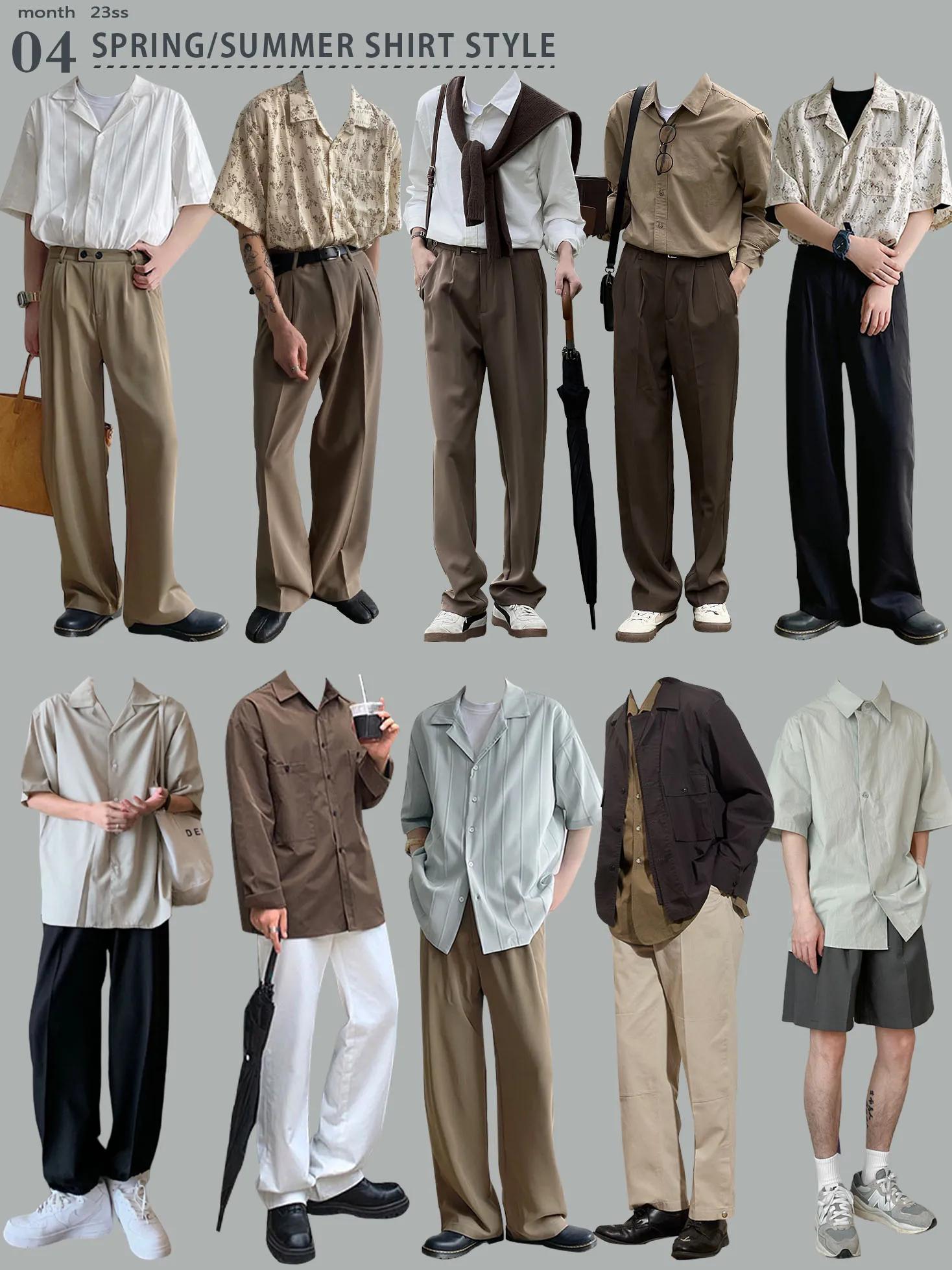 Get retro commuting outfits! 10 sets of shirts to look thinner and ...