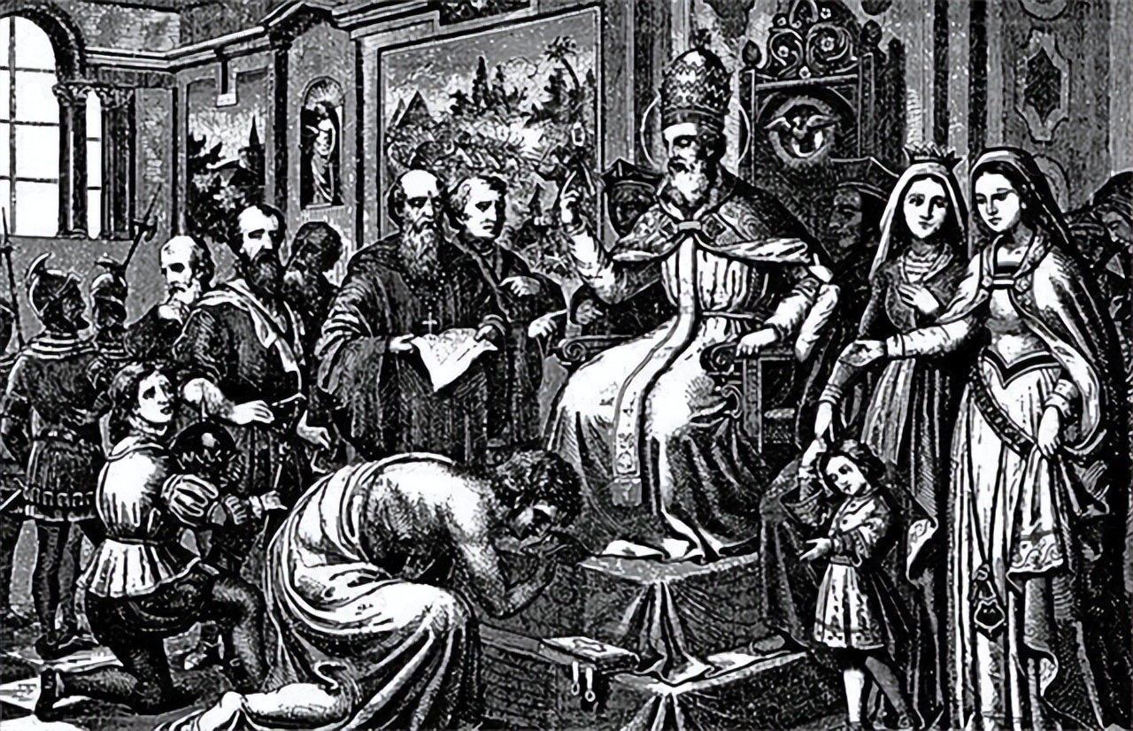Comment on the Struggle between Henry IV of Germany and Pope Gregory ...