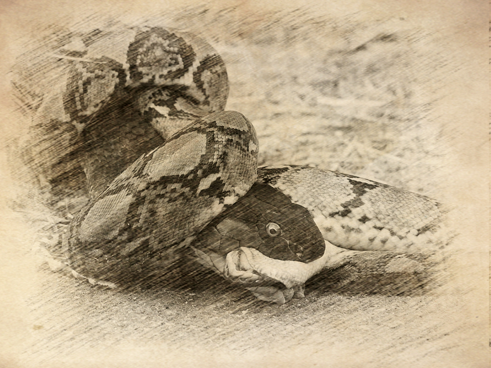 Thailand's "king snake" decisive battle: the python twists the king ...