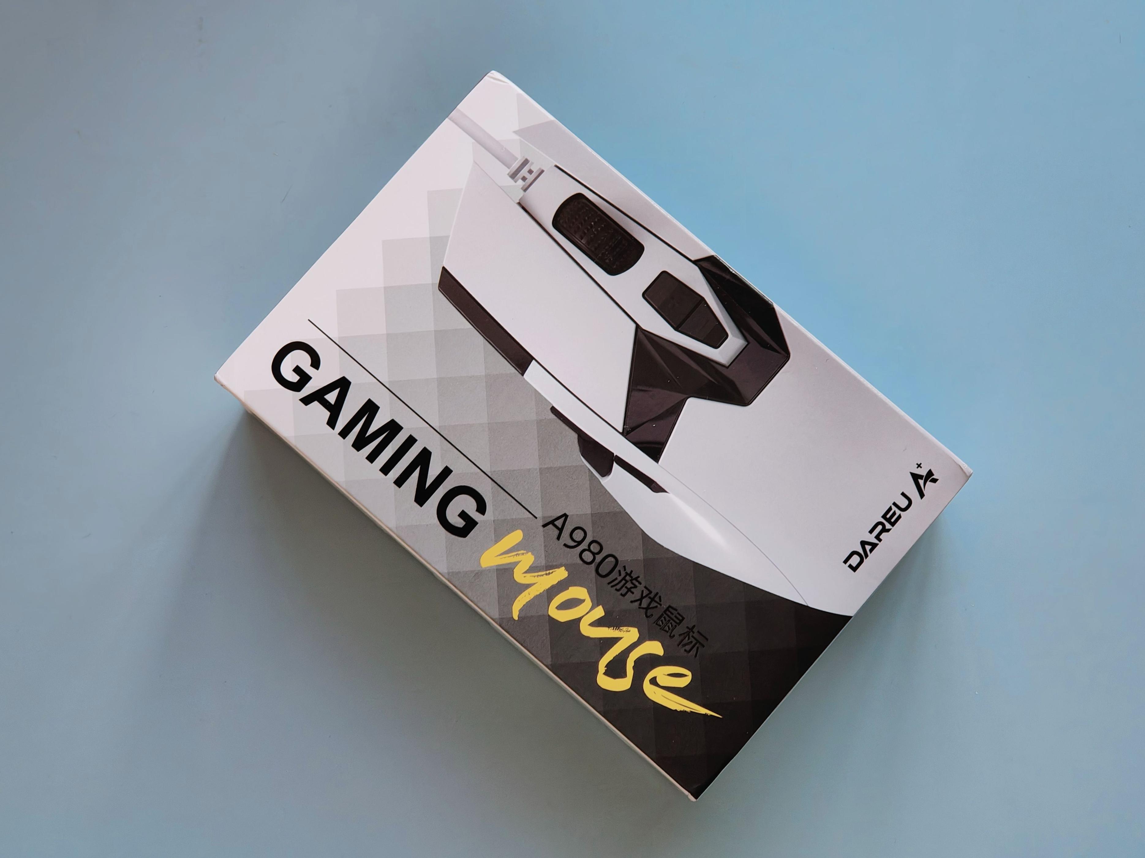 Dareu A980 Gaming Mouse: 8KHz return rate, P3395 optical sensor, stable output! - iMedia