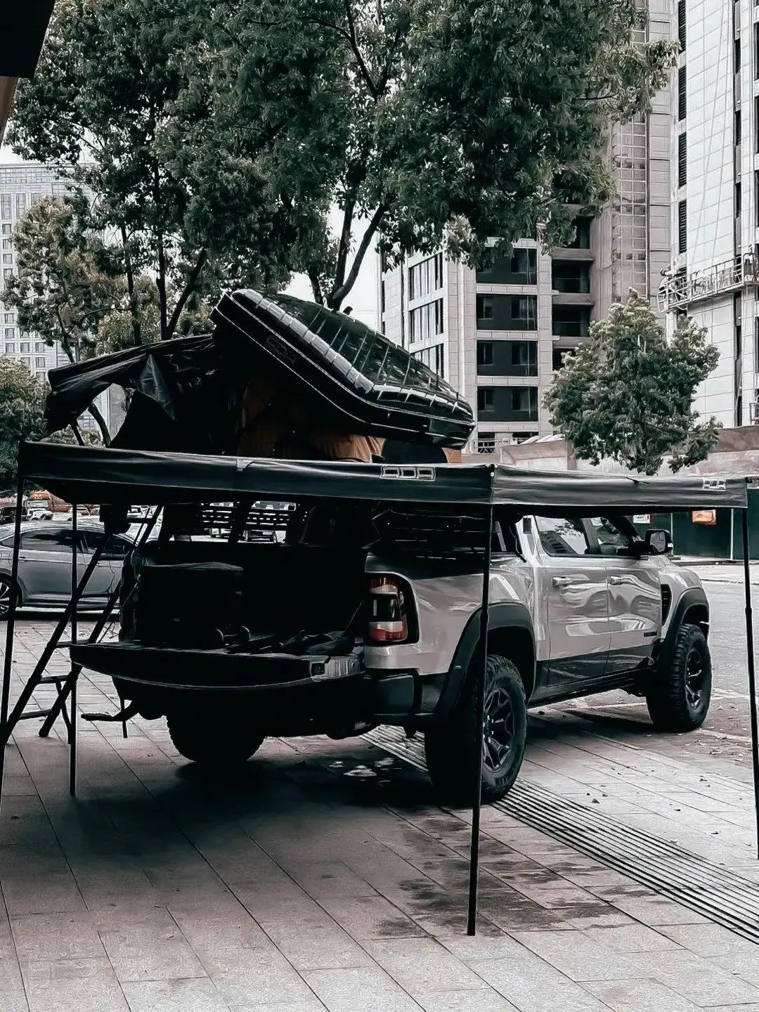Dodge Tyrannosaurus RAM off-road camping wind modification - iMedia