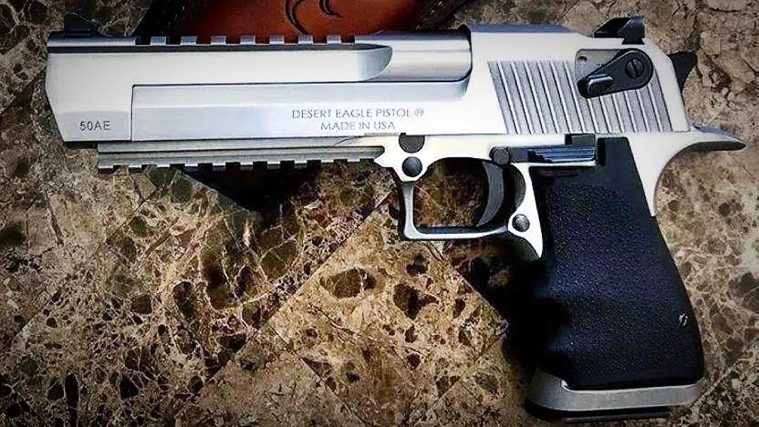 The Desert Eagle is a very characteristic and legendary pistol - iMedia