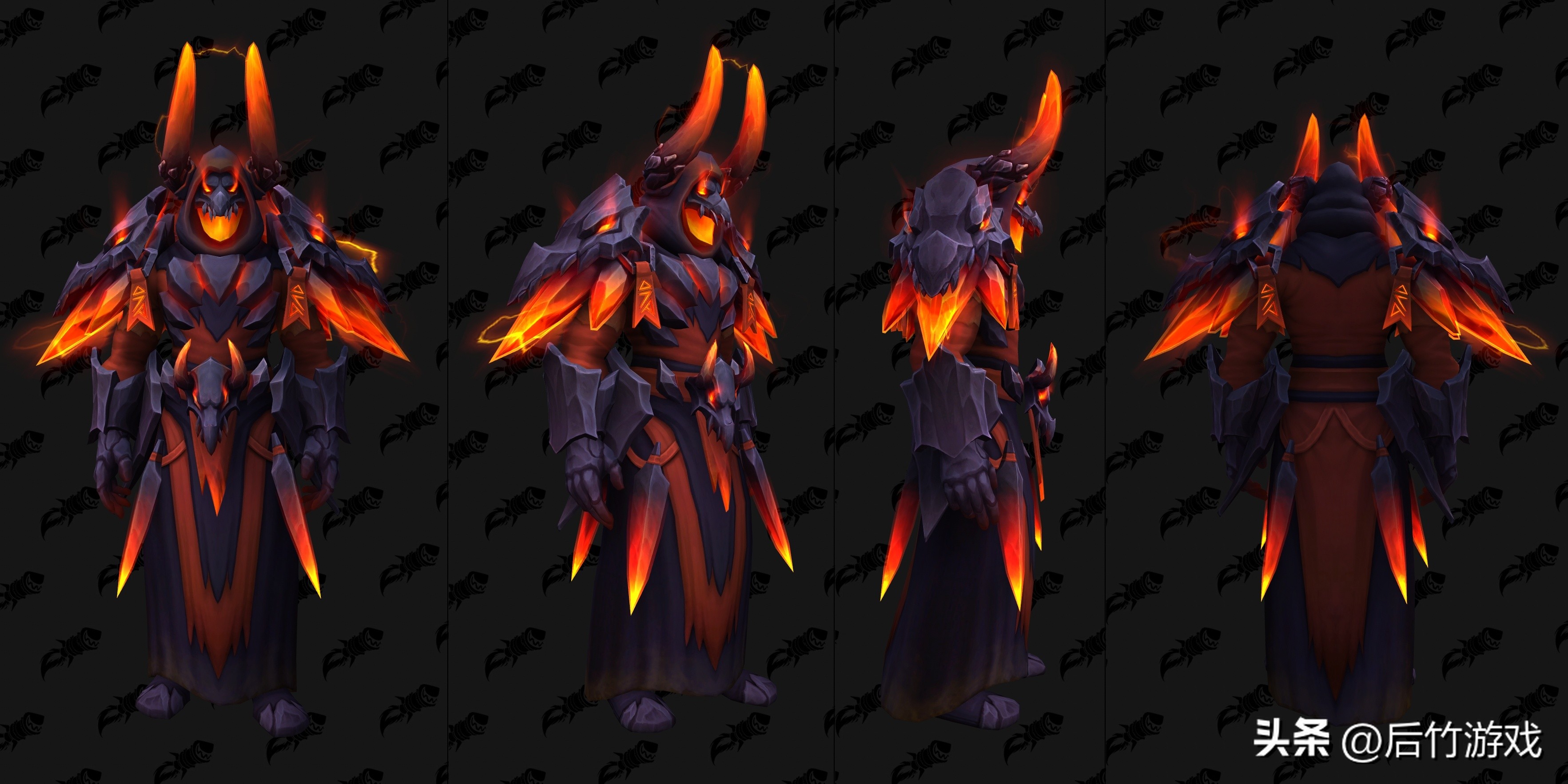 "World of Warcraft" 10.0 Warlock professional suits have been exposed ...