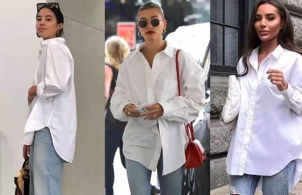 "White shirt" can't always wear temperament?Look at these 9 sets of ...