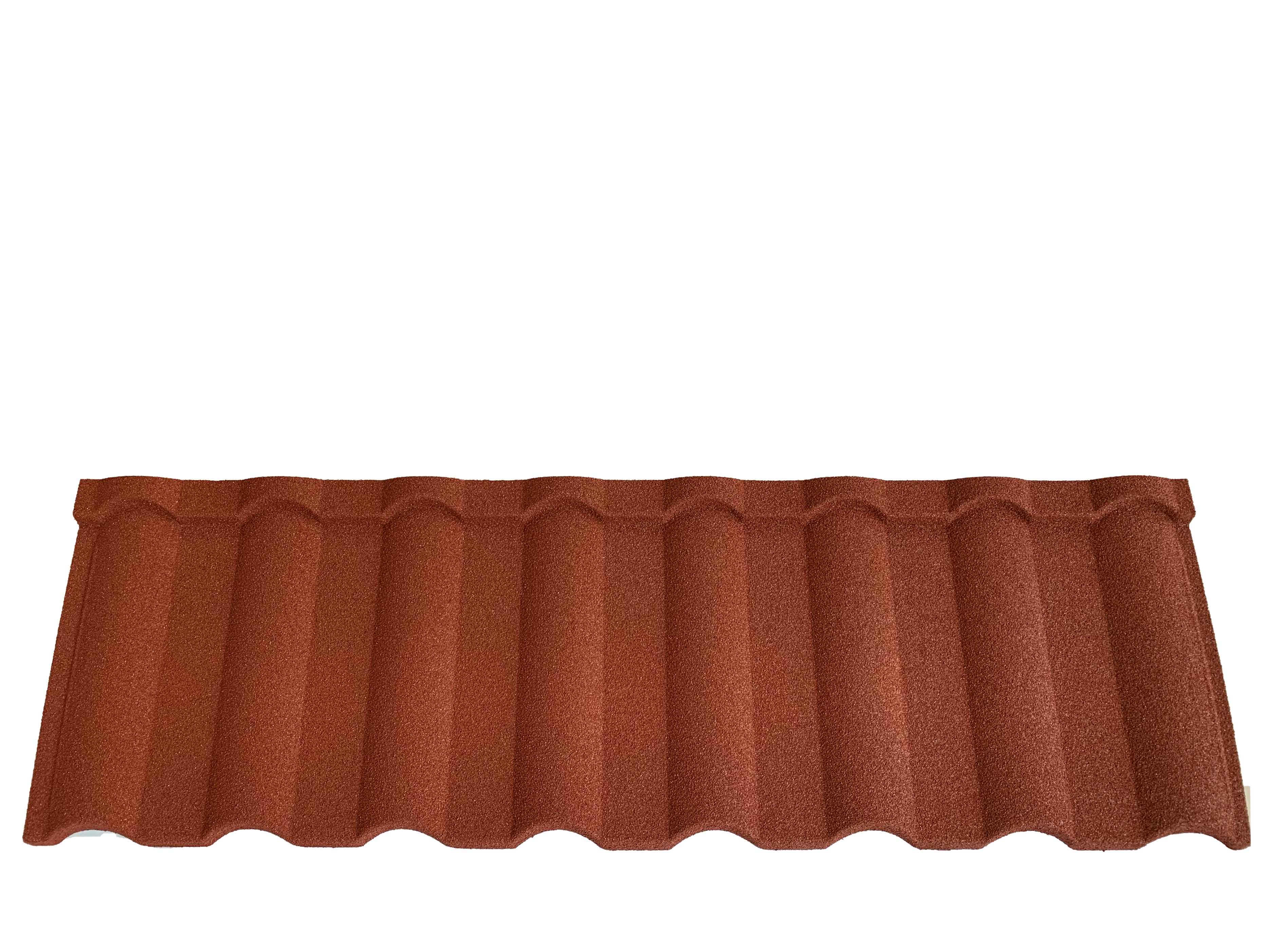 What is the weight of the colored stone metal tile? - iNEWS