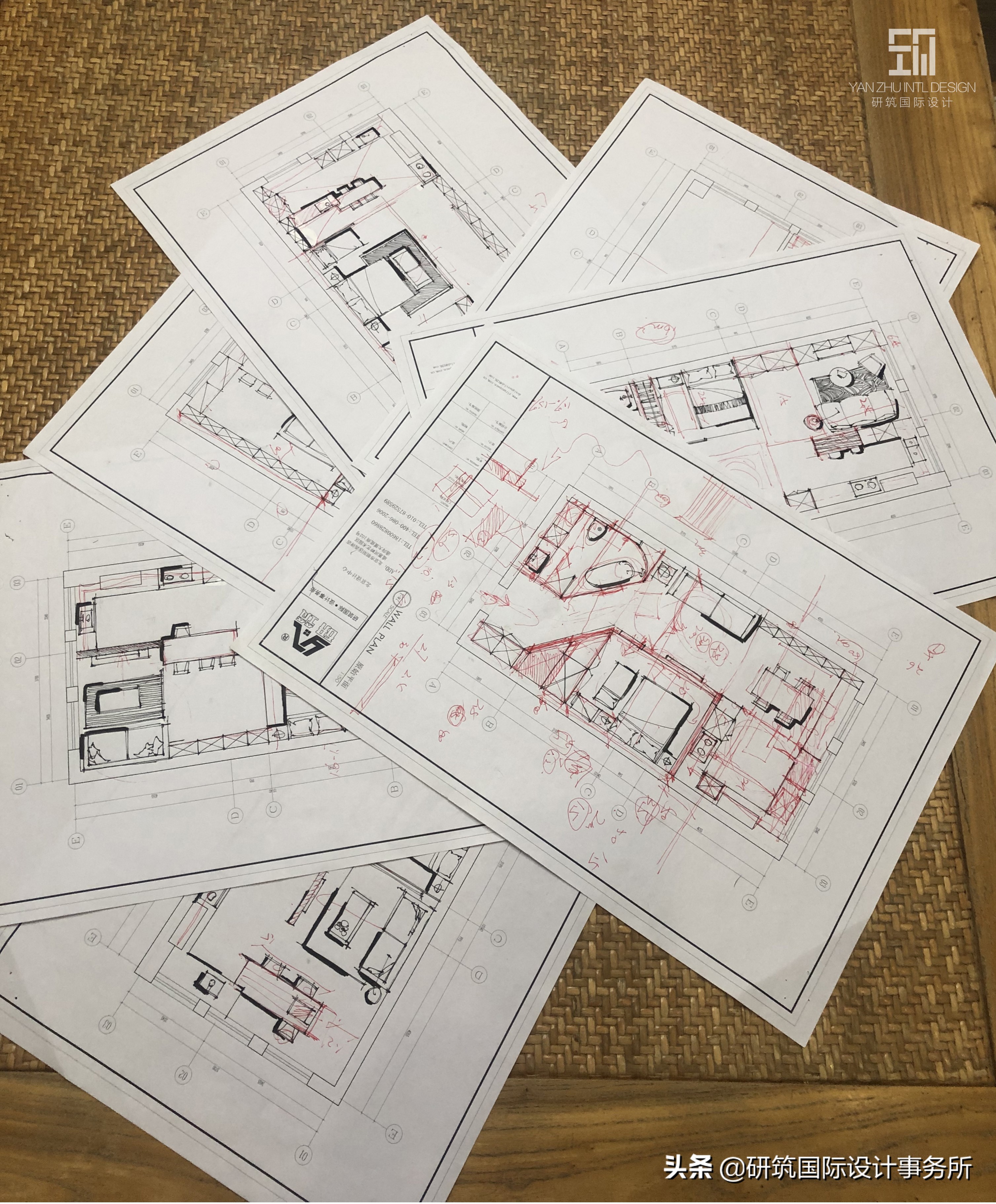 The actual space of 50 square meters makes the utilization scale of 100 ...