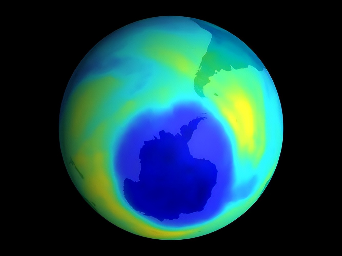 The hole in the ozone layer is healed and is expected to be repaired ...