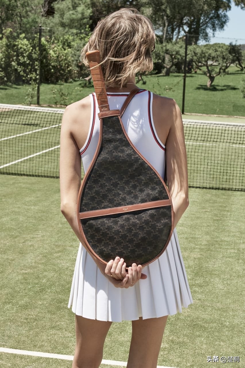 American supermodel Quinn Moura, 2023 Céline tennis new product ...
