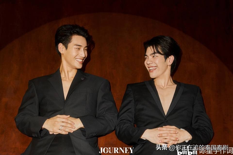 Thai drama tough duo Zhang Zeyi Mile and Chen Libo Apo's new magazine: Unruly Brothers Pier - iNEWS