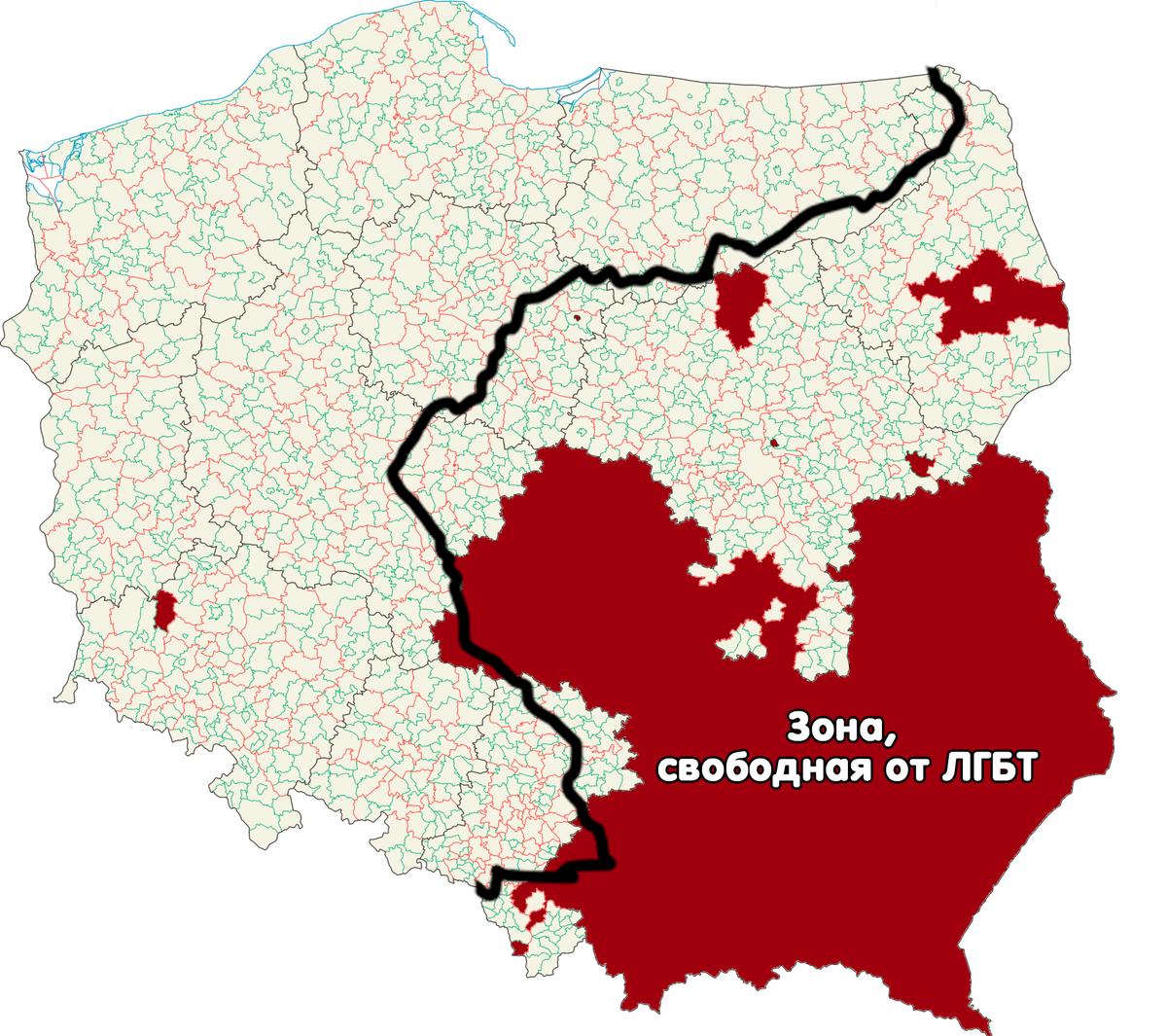 Interesting way to divide Poland - iMedia