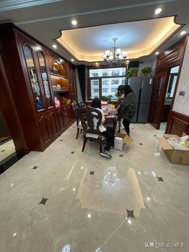 Look at the American style of her home decoration, the whole house is ...