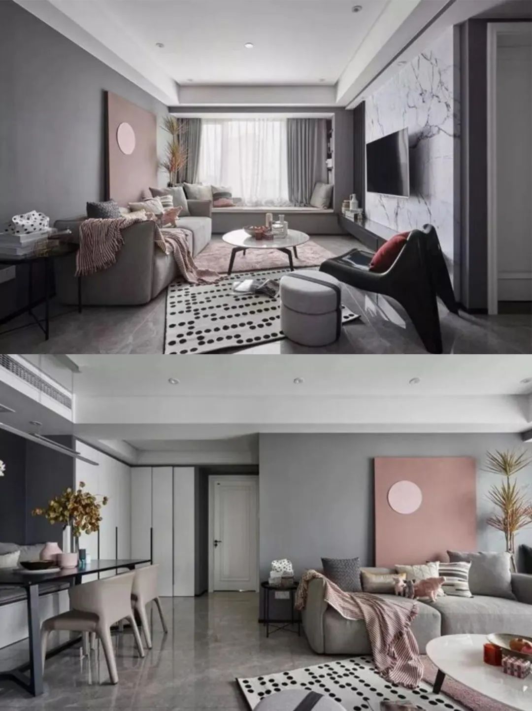 High-grade gray contrast color matching makes beauty unique; polatu ...