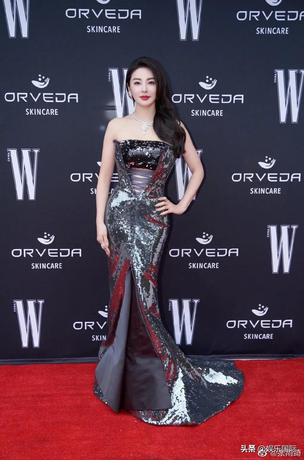 Zhang Yuqi's Cannes style is too eye-catching and her black dress outlines her figure - iMedia