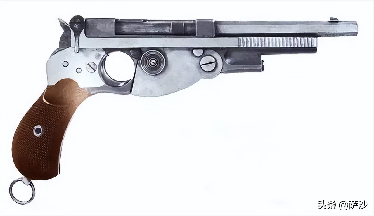 The world-class unique pistol Bergman M1910 in the small country of ...