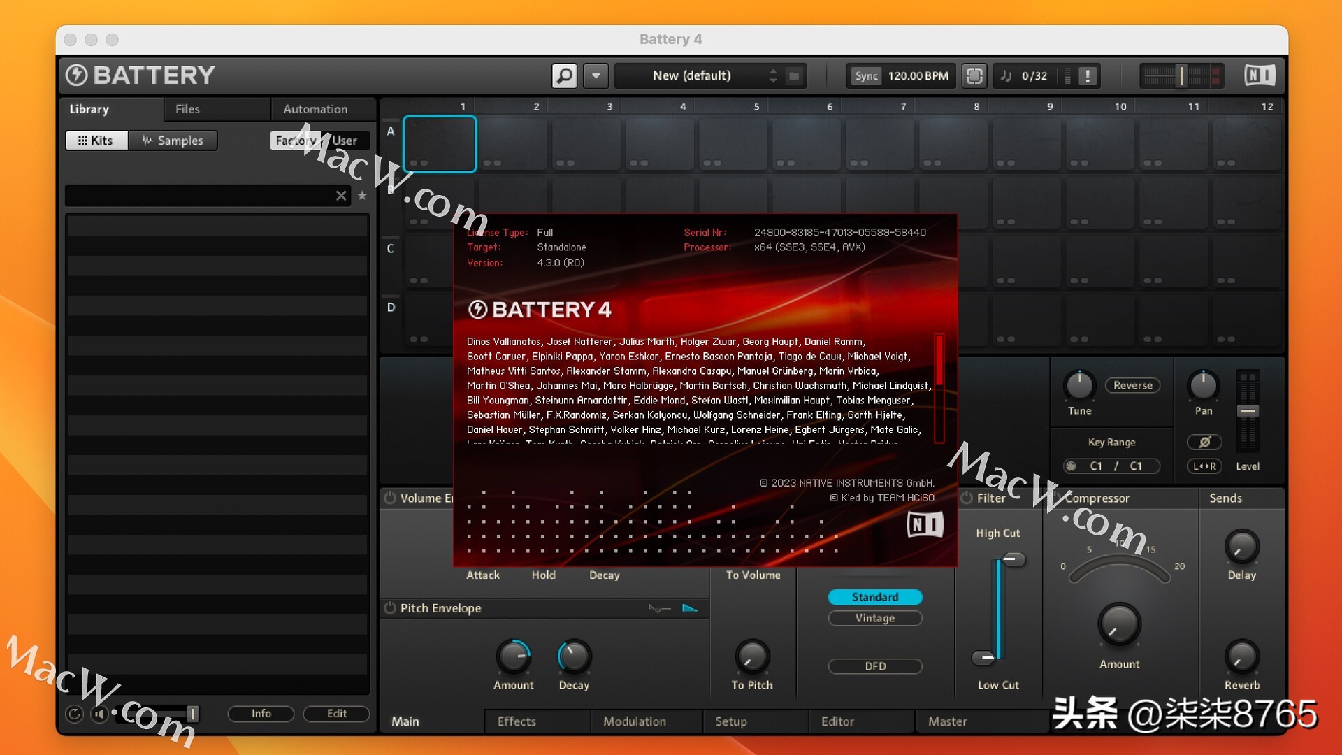 Native Instruments Battery 4 for Mac(尖端的鼓採樣器) v4.3.0激活版 - 頭條匯
