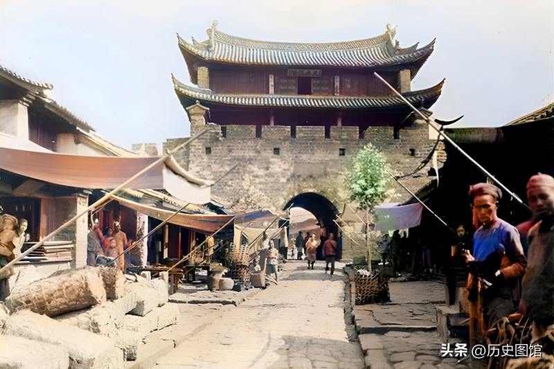 Old photos: 100 years ago, Simao in Yunnan was so beautiful under the ...