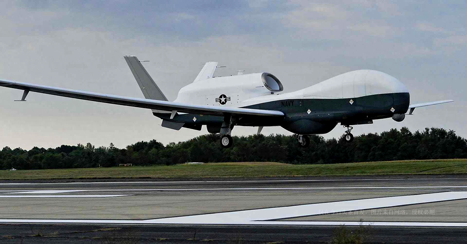 Allowing several Global Hawks to hover over the theater for a long time ...