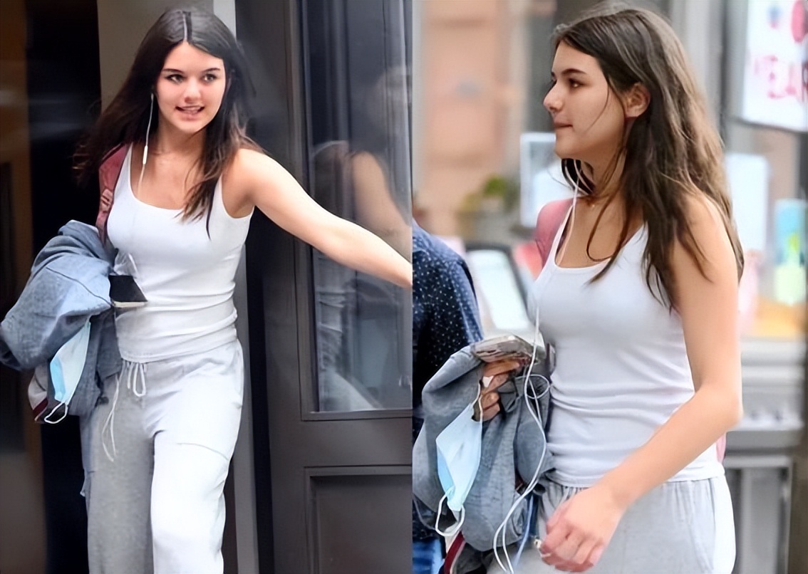 A recent photo of 16-year-old Su Rui was exposed!She has a good figure ...