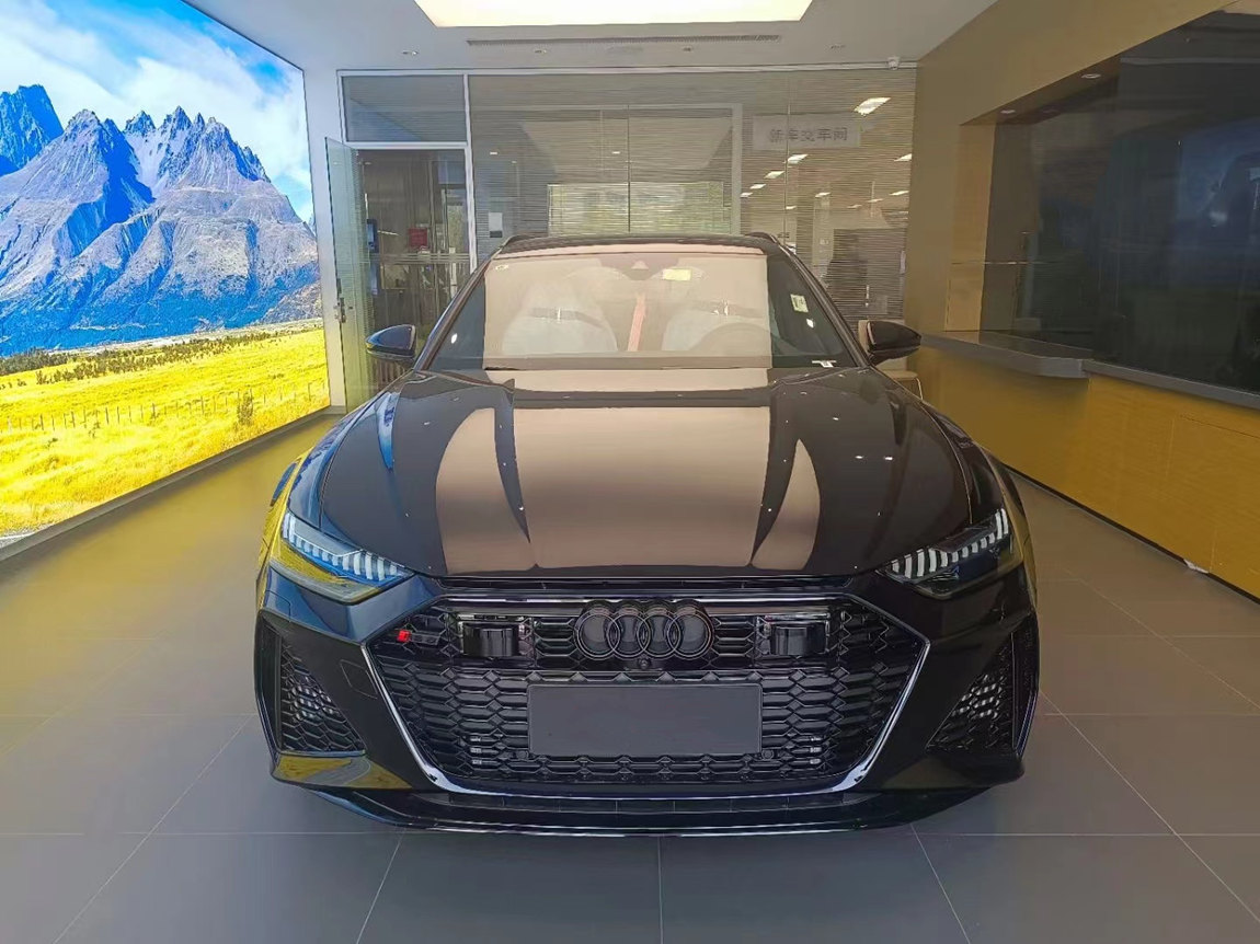 Audi RS6: 4.0TV8 twin-turbo + 8AT high-performance Audi station wagon, the output is as high as ...