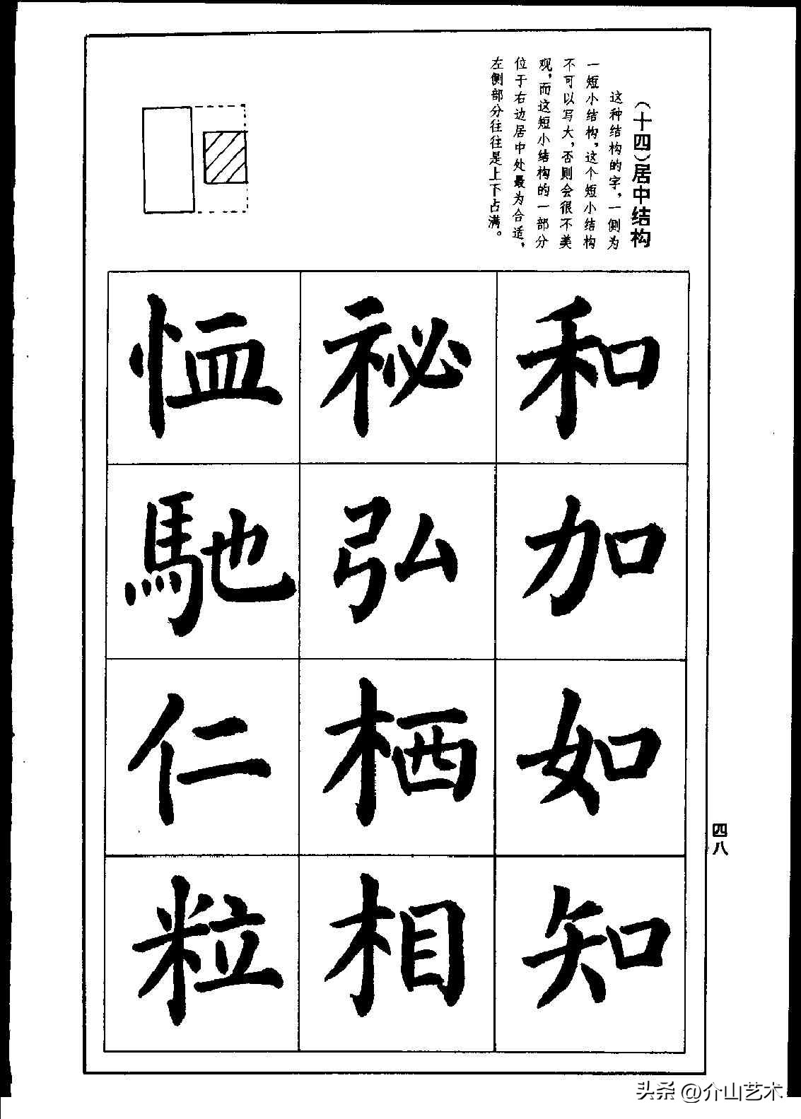 Yan Ti Regular Script - 34 Regular Script Structures - iNEWS