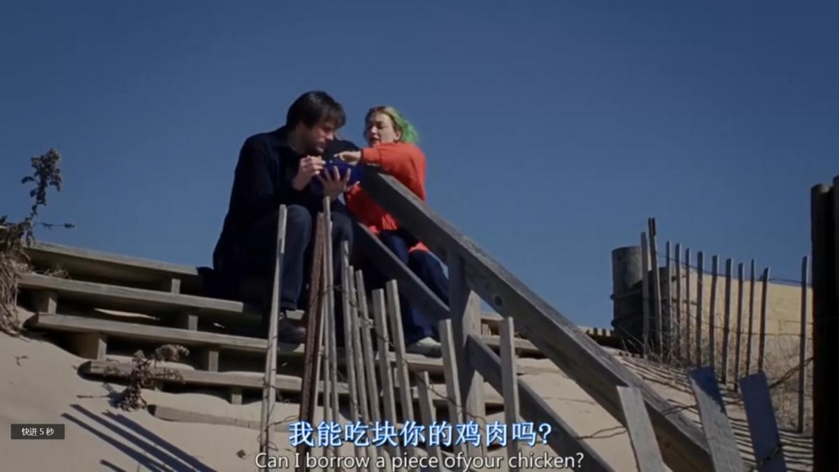 What are the specific manifestations of the lens language and color use ...