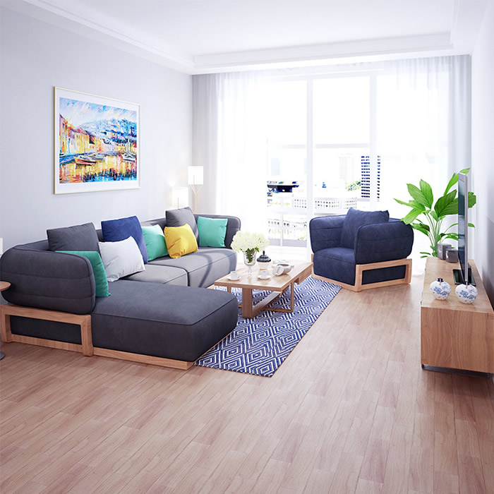 "Japanese-style sofa" A picture of a simple and comfortable Japanese ...