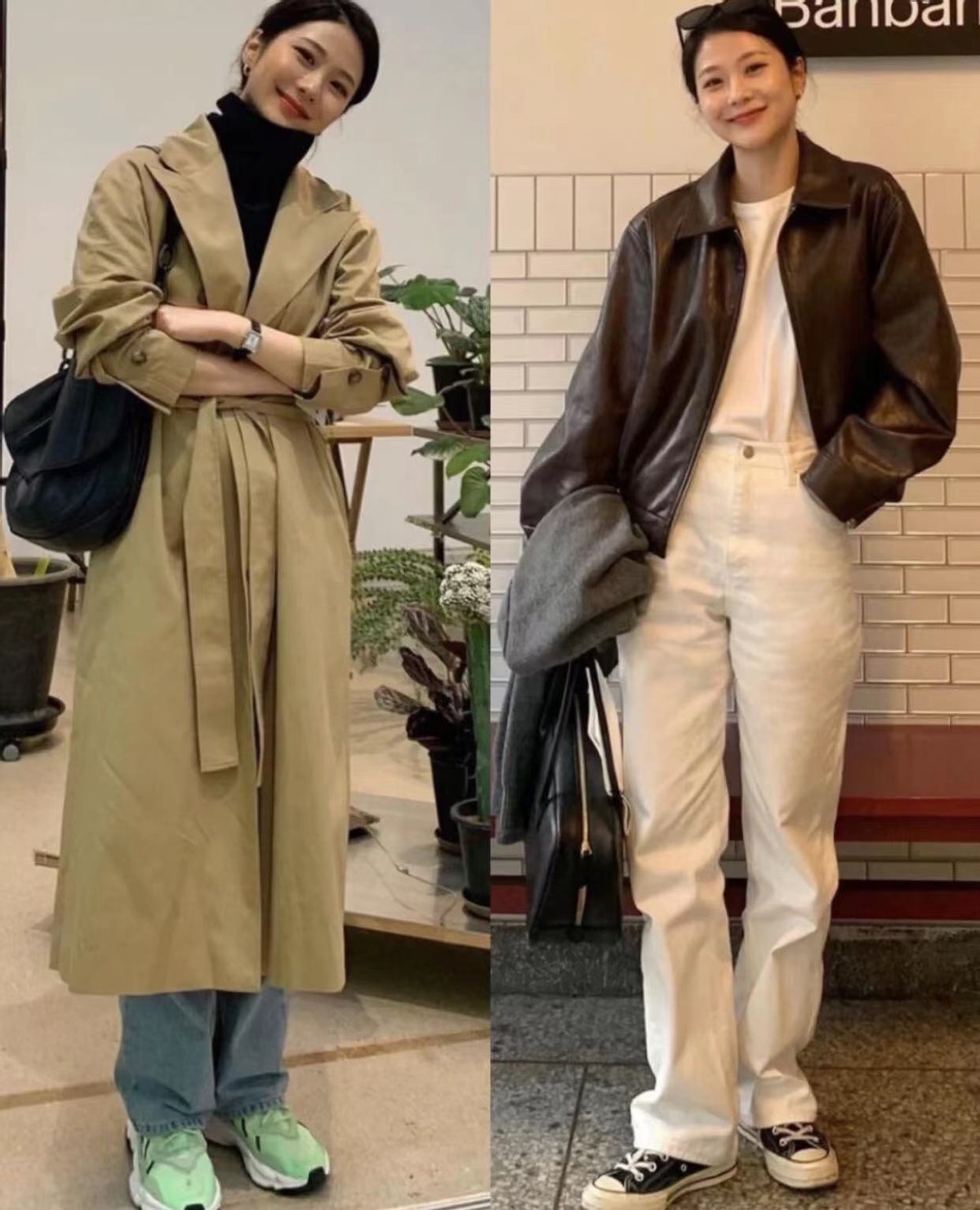 "Korean style" can be sweet and cool to wear. These 16 sets of autumn ...